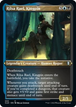 Rilsa Rael, Kingpin (Foil Etched) - Commander Legends: Battle for ...