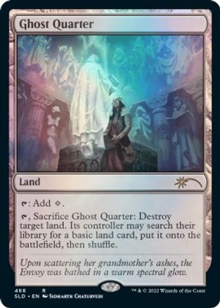 Ghost Quarter (468) - Secret Lair Drop Series - Magic: The Gathering