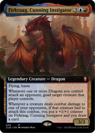 Firkraag, Cunning Instigator (Extended Art) - Commander Legends: Battle ...