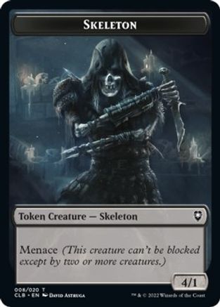 Skeleton Token - Commander Legends: Battle for Baldur's Gate - Magic ...