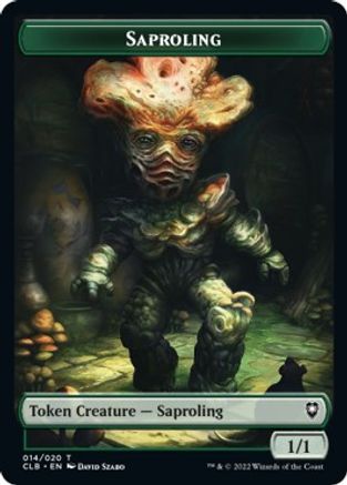 Saproling Token - Commander Legends: Battle for Baldur's Gate - Magic ...