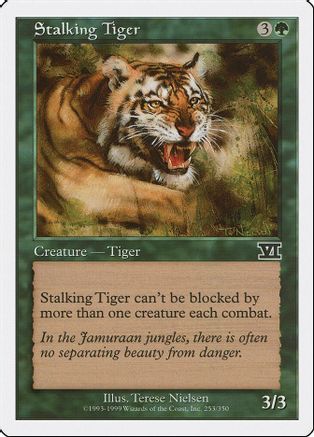 Stalking Tiger - Classic Sixth Edition - Magic: The Gathering