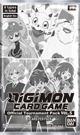 Official Tournament Pack Vol.5 - Digimon Promotion Cards - Digimon Card ...