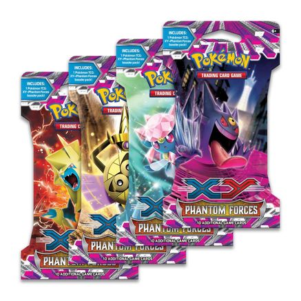 Phantom Forces Sleeved Booster Pack Art Bundle [Set of 4] - XY ...