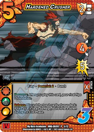 Hardened Crusher - UniVersus: My Hero Academia: Crimson Rampage DLC ...