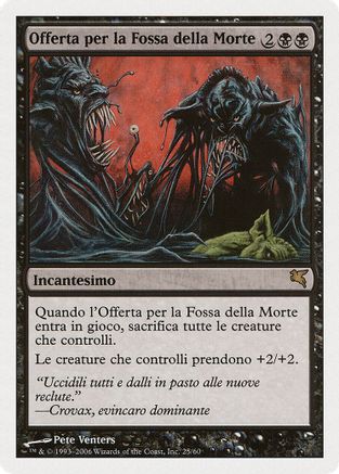 Death Pit Offering (Italian) - "Offerta per la Fossa della Morte ...