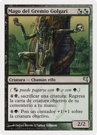 Golgari Guildmage (Spanish) - "Mago del Gremio Golgari" - Magic ...