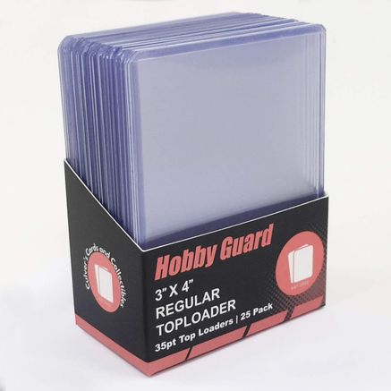 Hobby Guard Standard Top Loaders 3x4 35 pt (25-pack) - HobbyGuard ...