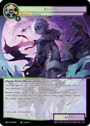 Revenant - A New World Emerges - Force of Will