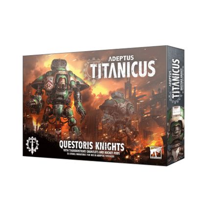 Warhammer: Questoris Knights with Thunderstrike Gauntlets & Rocket Pods ...
