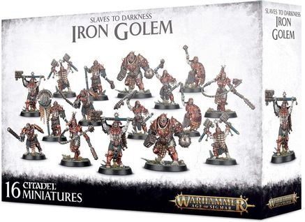 Warhammer: Age of Sigmar - Slaves To Darkness Iron Golem - Warhammer ...