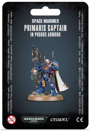Warhammer: 40K - Space Marines Primaris Captain in Phobos Armour ...