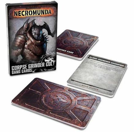 Necromunda: Corpse Grinder Cult Gang Cards - Warhammer Game Accessories ...