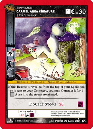 Carmel Area Creature - UFO: First Edition - MetaZoo