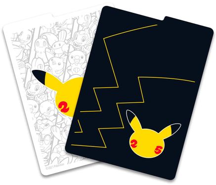 Celebrations Card Divider - 25th Anniversary - Pokemon International ...