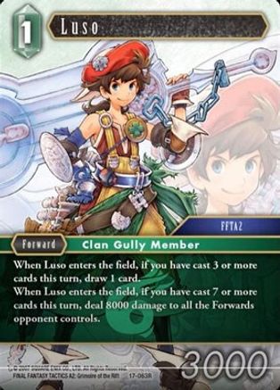 Luso - Rebellion's Call - Final Fantasy TCG