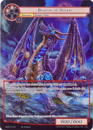 Dragon of Solari (Full Art) - A New World Emerges - Force of Will