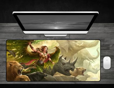 Angel of the Forest - Deskmat - GamerMats Playmats - Playmats