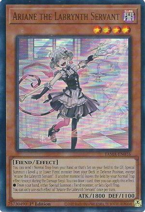Ariane the Labrynth Servant - Tactical Masters - YuGiOh