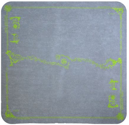 SpellGround Playmat - Limited Edition: Steel with Green - SpellGround ...