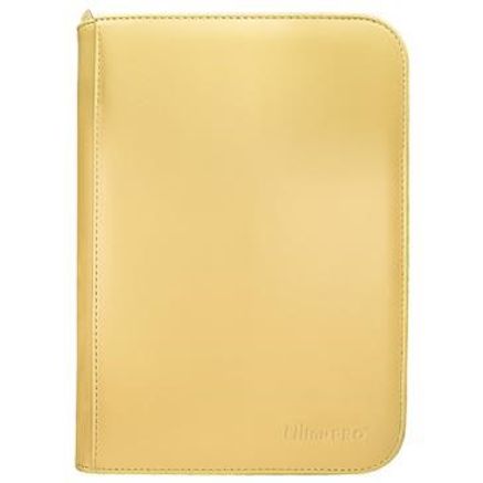 Vivid 4-Pocket Zippered PRO-Binder - Yellow - Ultra Pro Storage Albums ...