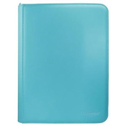 Vivid 9-Pocket Zippered PRO-Binder - Light Blue - Ultra Pro Storage ...