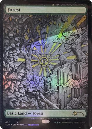 Forest (690) - Secret Lair Drop Series - Magic: The Gathering