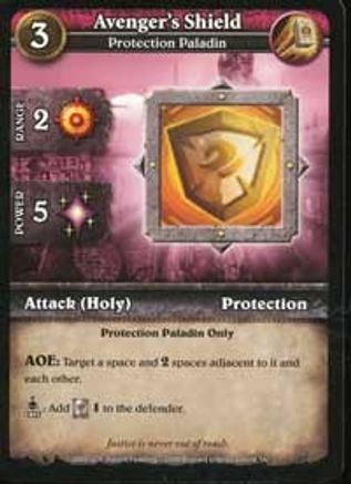 Avenger's Shield - Core Set - World of Warcraft Miniatures