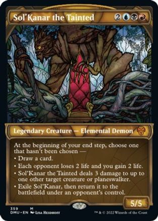 Sol'Kanar the Tainted (Textured Foil) - Dominaria United - Magic: The ...