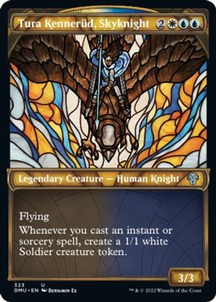 Tura Kennerud, Skyknight (Showcase) - Dominaria United - Magic: The ...