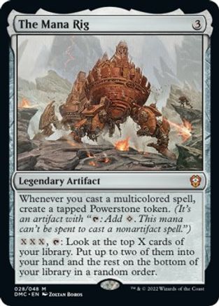 The Mana Rig - Commander: Dominaria United - Magic: The Gathering