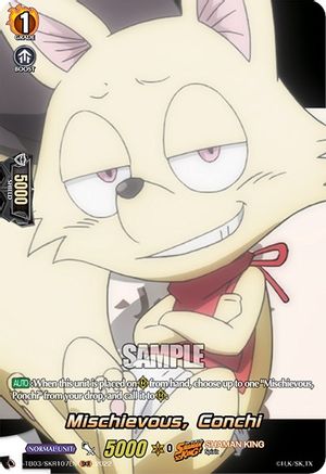 Mischievous, Conchi (SKR) - D-TB03: Shaman King - Cardfight Vanguard