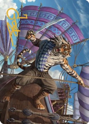 Jedit Ojanen, Mercenary Art Card (Gold-Stamped Signature) - Art Series ...