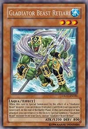 Gladiator Beast Retiari - Crossroads of Chaos - YuGiOh
