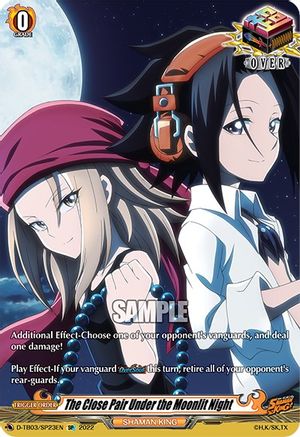 The Close Pair Under the Moonlit Night (SP) - D-TB03: Shaman King - Cardfight Vanguard