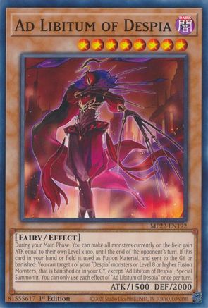 Ad Libitum of Despia - 2022 Tin of the Pharaoh's Gods - YuGiOh