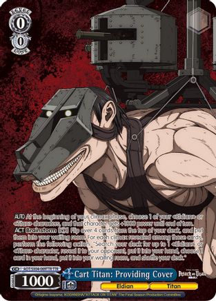 Cart Titan: Providing Cover (TTR) - Attack On Titan: Final Season ...