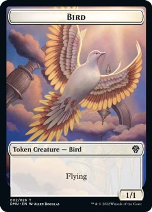 Bird (002) // Treasure Double-sided Token - Dominaria United - Magic ...