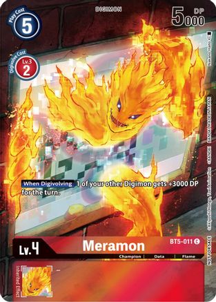 Meramon (25th Special Memorial Pack) - Battle of Omni - Digimon Card Game
