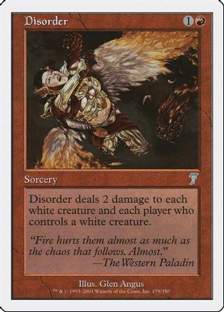 Disorder - 7th Edition - Magic: The Gathering