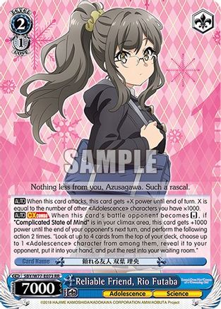 Reliable Friend, Rio Futaba - Rascal Does Not Dream of a Dreaming Girl ...