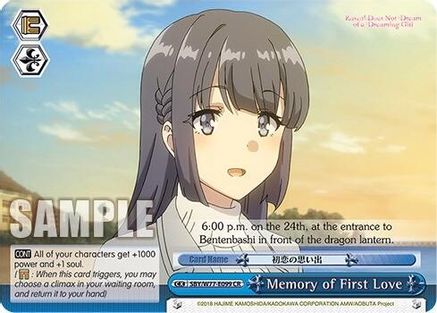 TCGplayer - Weiss Schwarz Rascal Does Not Dream of a Dreaming Girl ...