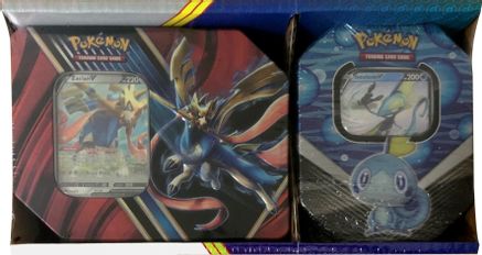 Legends of Galar Tin + Galar Partners Tin 2-pack [Zacian V/Inteleon V ...