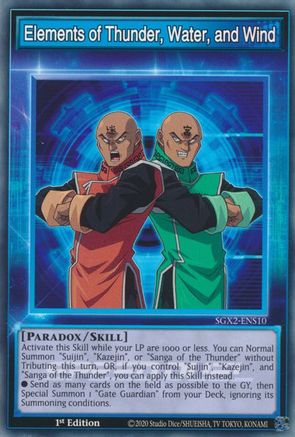 Elements of Thunder, Water, and Wind - Speed Duel GX: Midterm Paradox ...