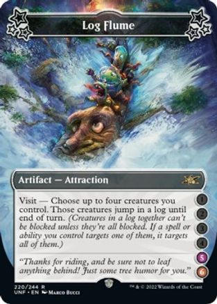 Log Flume (5-6) - Unfinity - Magic: The Gathering