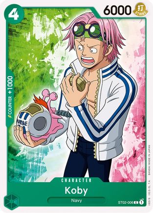 Koby - Starter Deck 2: Worst Generation - One Piece Card Game