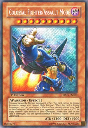 Colossal Fighter/Assault Mode - Crimson Crisis - YuGiOh