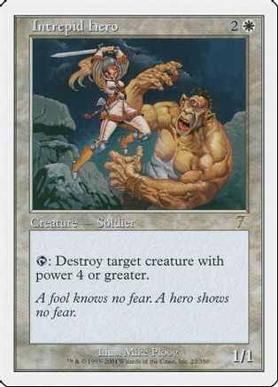 Intrepid Hero - 7th Edition - Magic: The Gathering