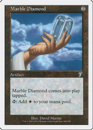 Marble Diamond - 7th Edition - Magic: The Gathering