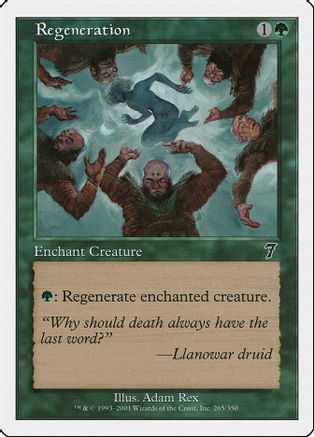 Regeneration - 7th Edition - Magic: The Gathering